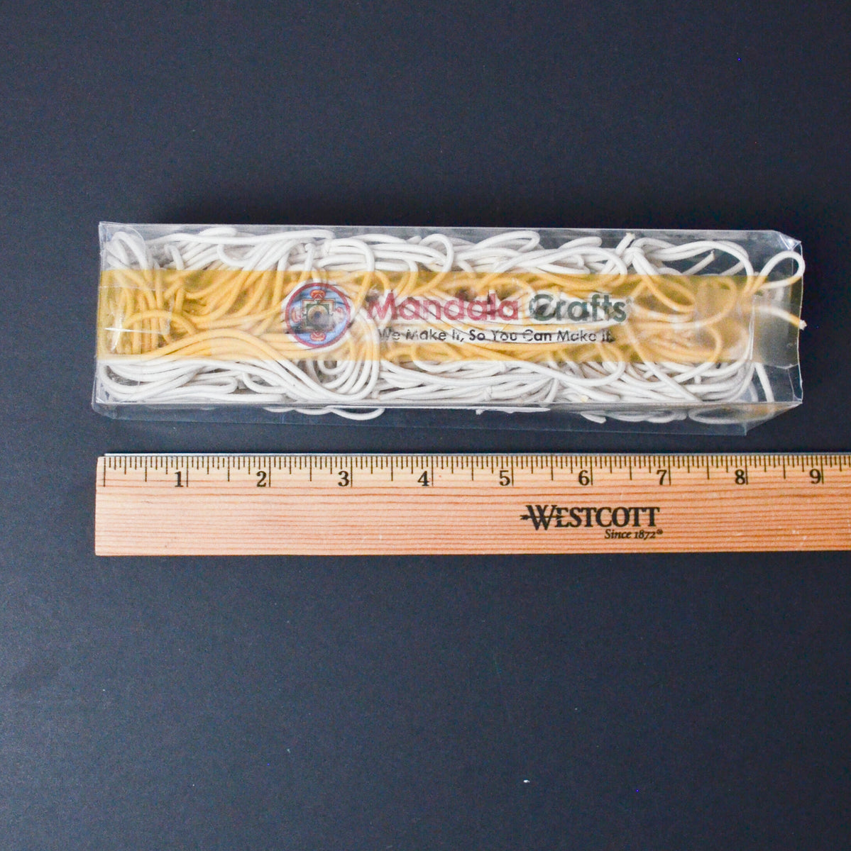 Cream Elastic Loops – Make & Mend