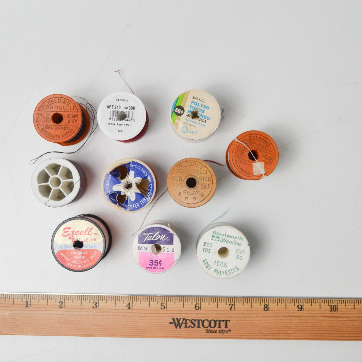 Assorted Thread - 10 Spools – Make & Mend