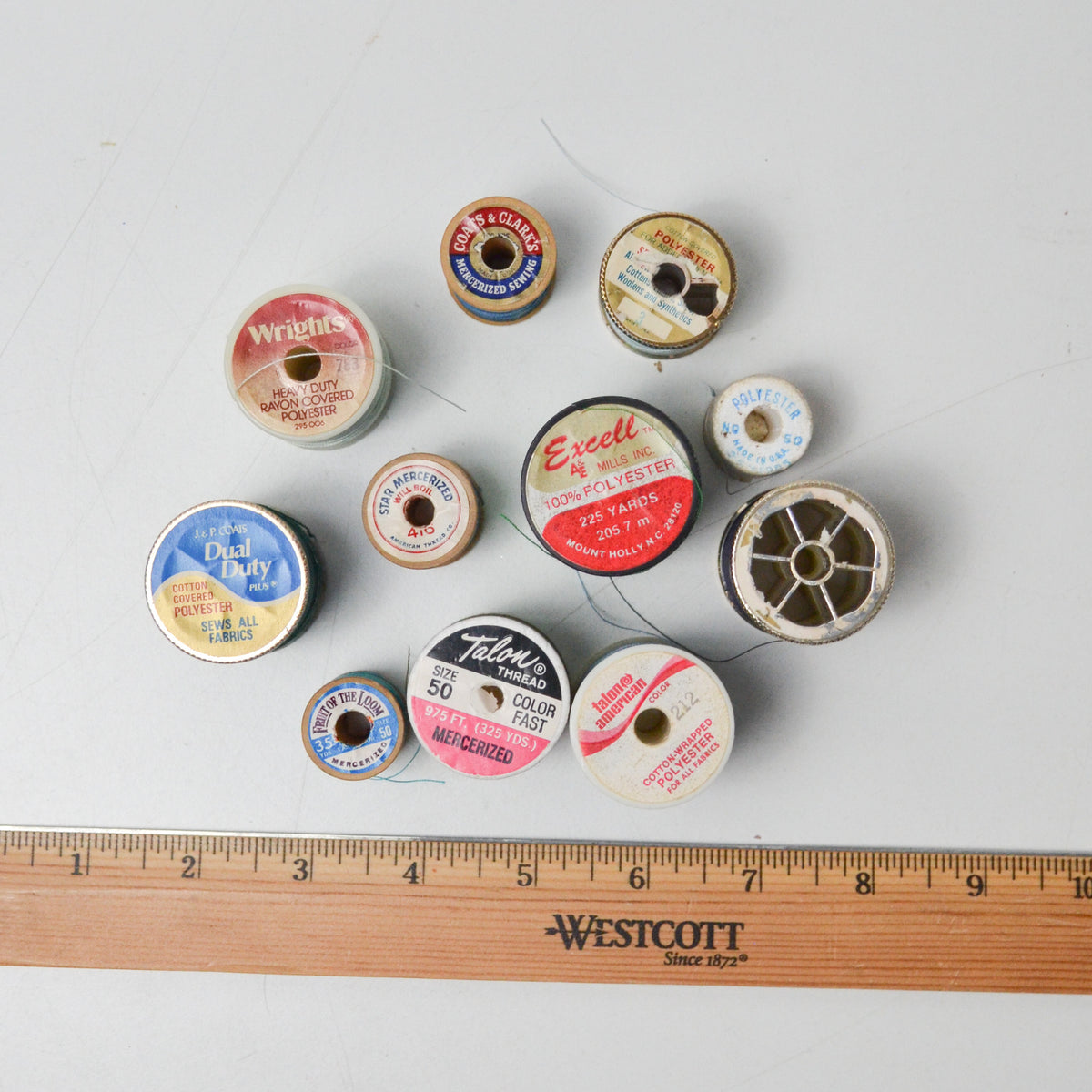 Cool Toned Thread - 11 Spools – Make & Mend