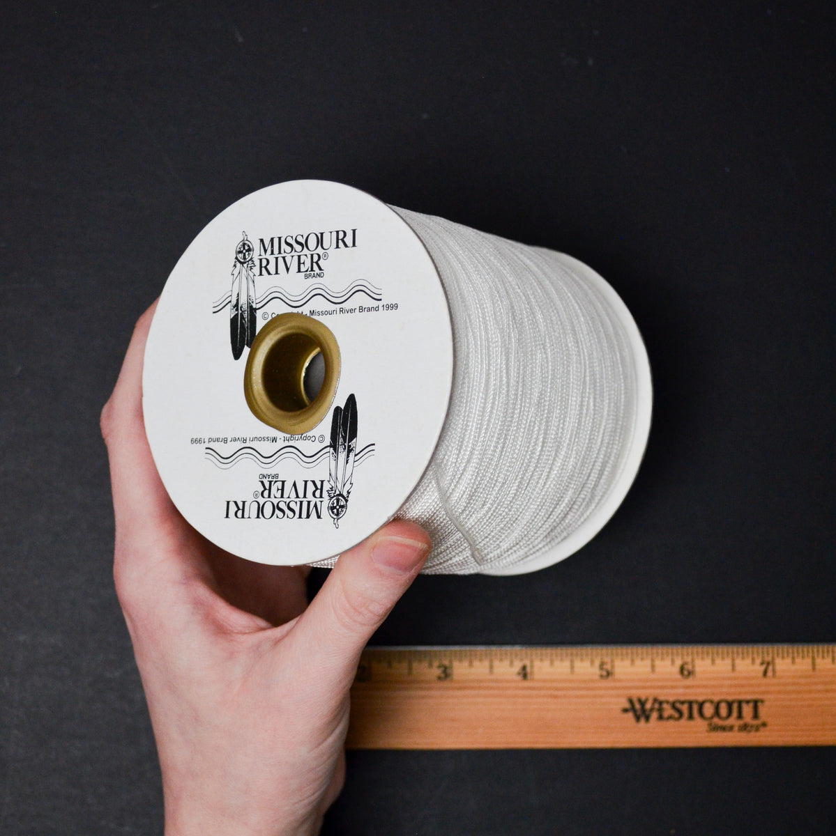 Missouri River White Fringe Spool – Make & Mend