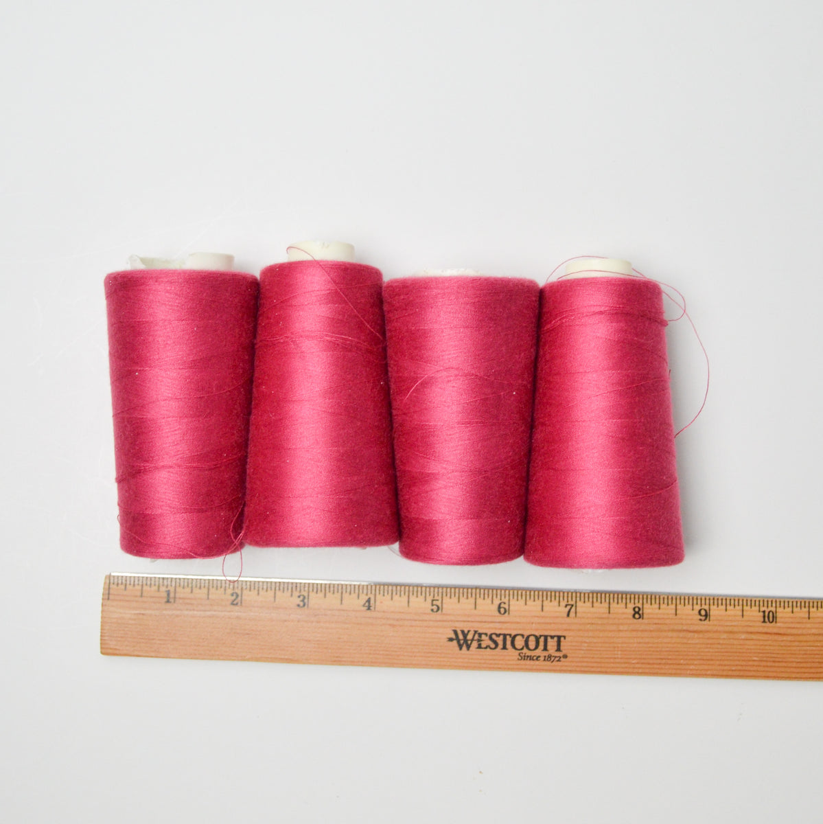 Fuchsia Polyester Thread - 4 Spools – Make & Mend