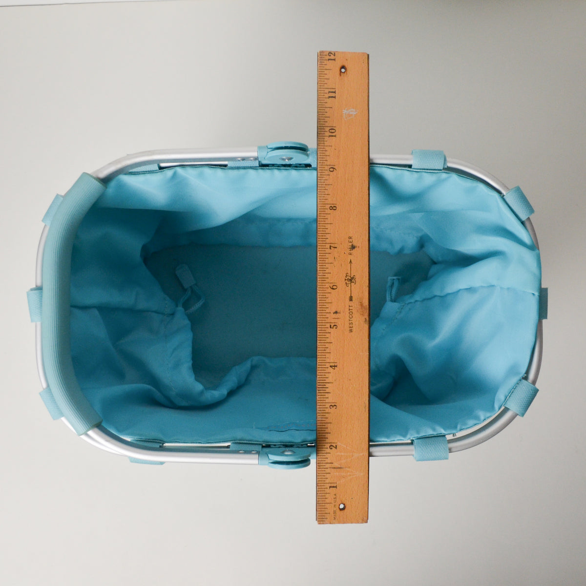 Teal Reisenthel Frame Small Shopping Basket – Make & Mend