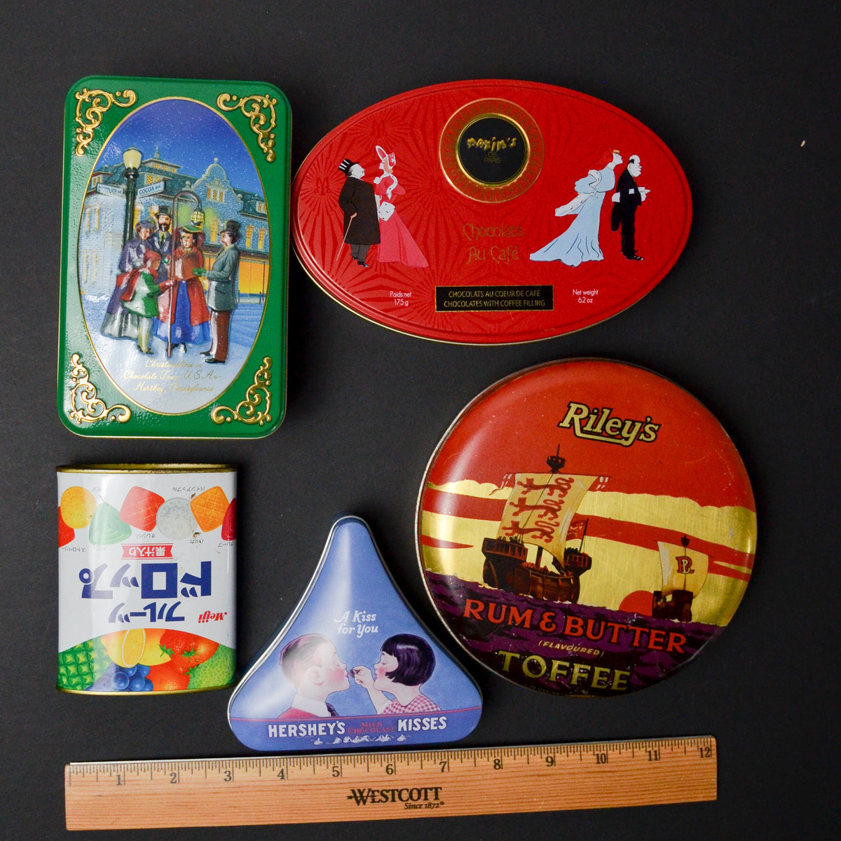 Candy Tins - Set of 5 – Make & Mend