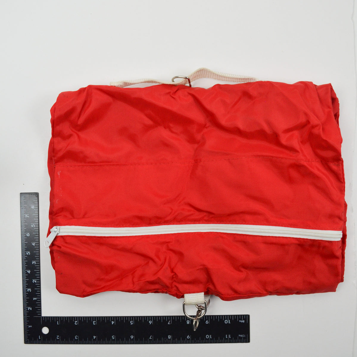 Red Impetex Fold + Clip Zip Case – Make & Mend