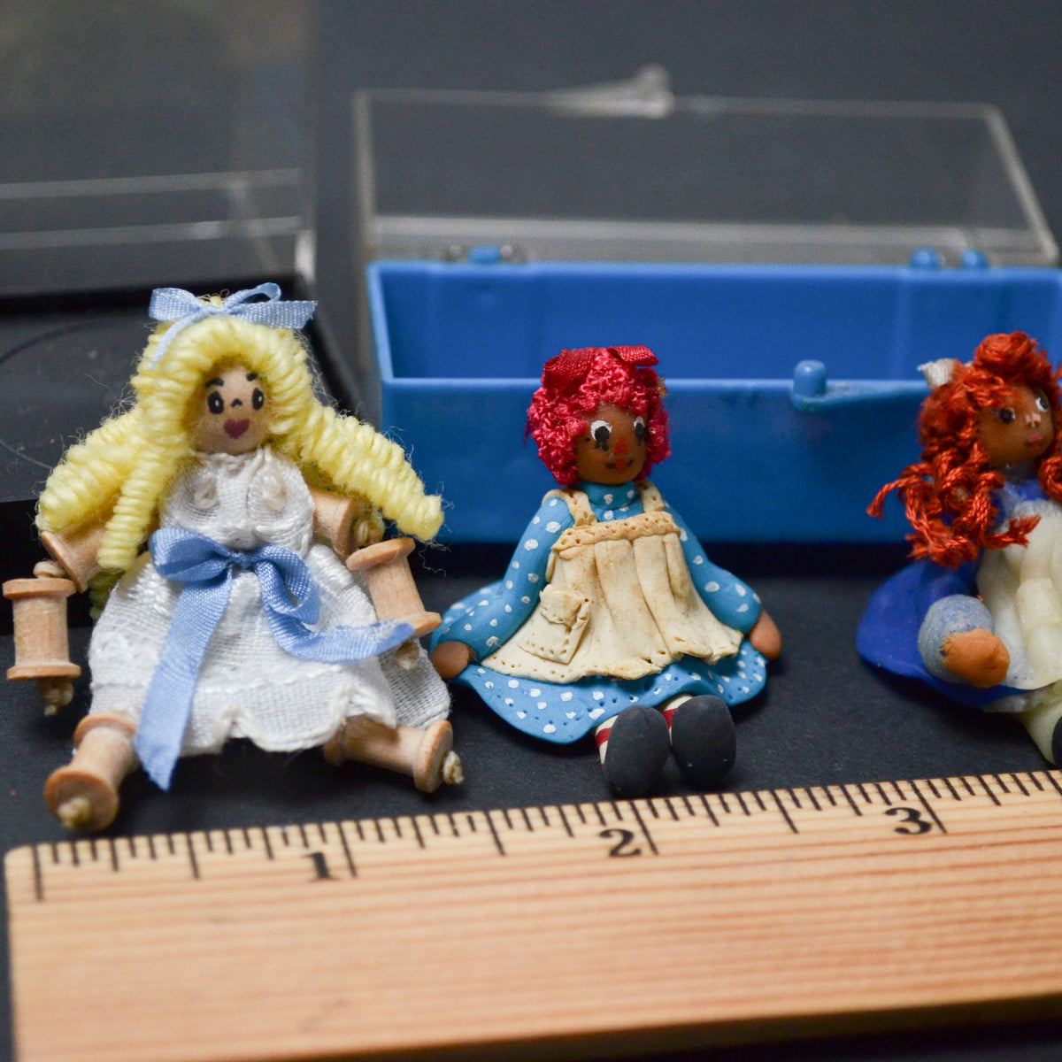 Miniature Doll Bundle - Set of 3 – Make & Mend