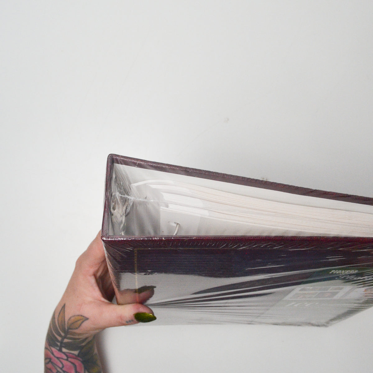 Maroon Scrapbook Binder – Make & Mend