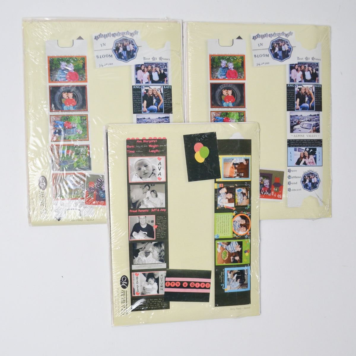 Creative Memories Photo Sharing Card Kits - Set of 3 – Make & Mend