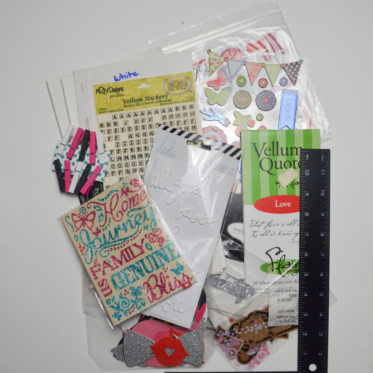 Assorting Scrapbooking Accessory Bundle – Make & Mend