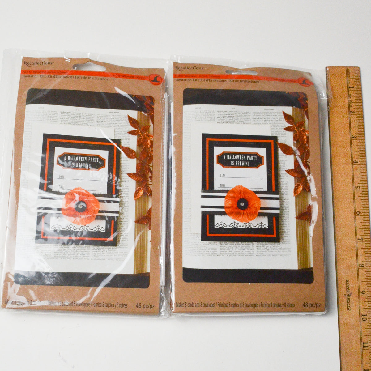 Recollections Halloween Party Invitations – Make & Mend