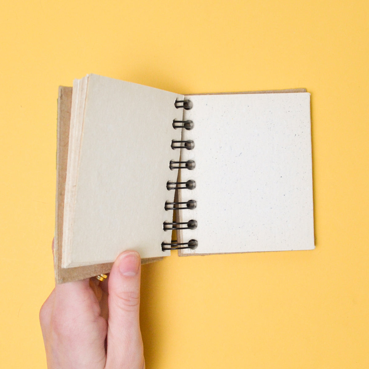 Kangaroo Mini Spiral Notebook – Make & Mend