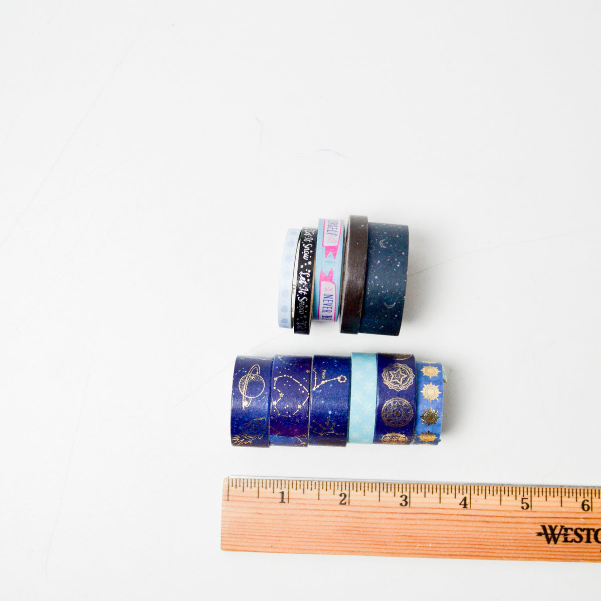 Blue Washi Tape - 11 Spools – Make & Mend