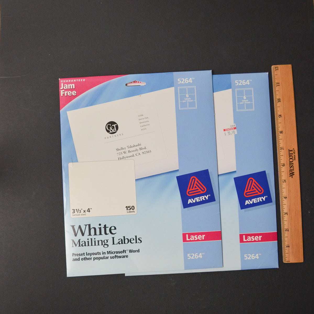 Avery 5264 White Mailing Labels - 2 Packs – Make & Mend
