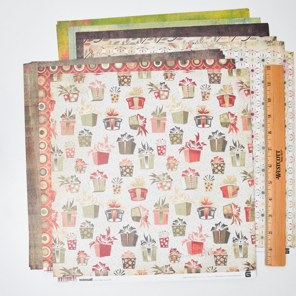 Patterned Scrapbook Paper Bundle – Make & Mend