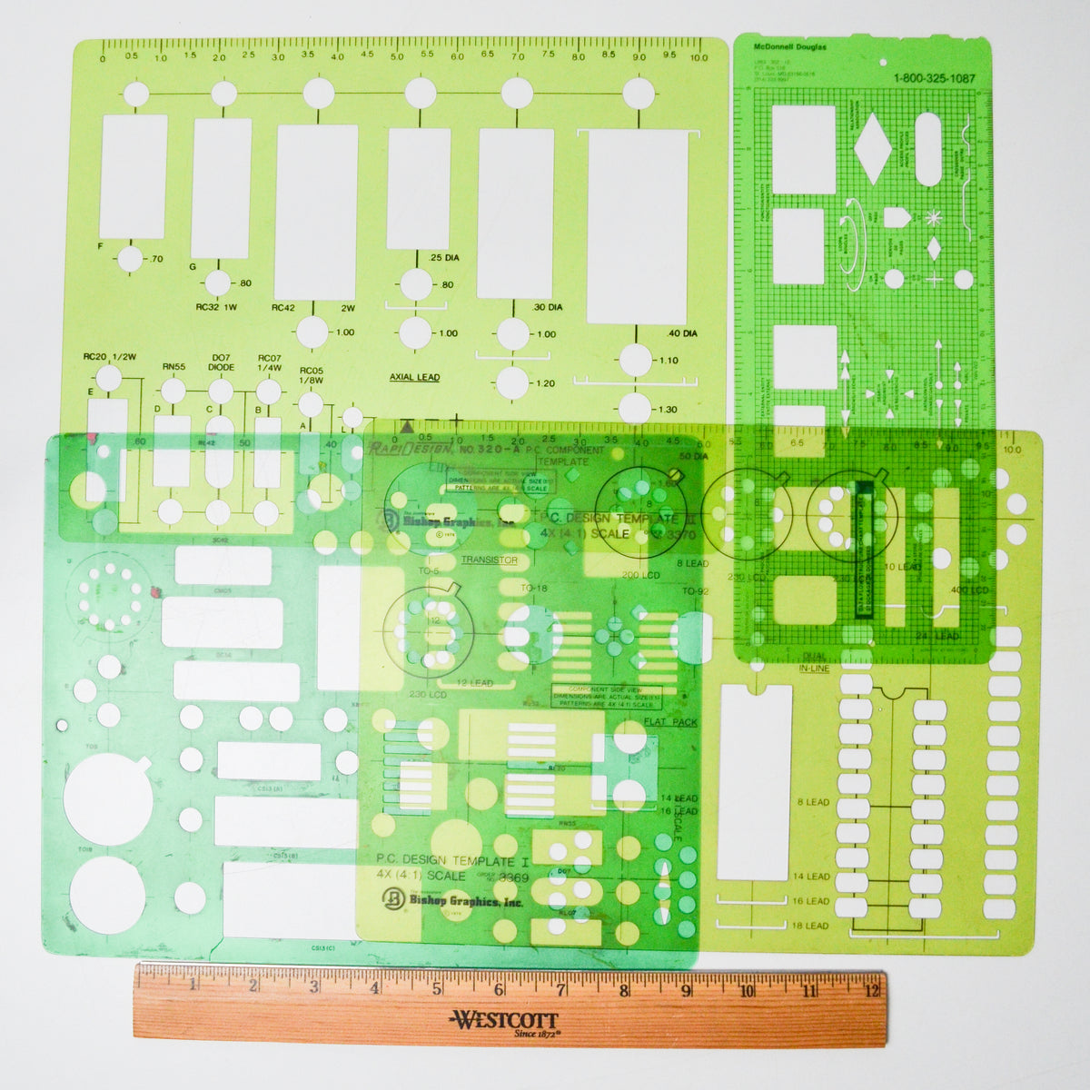 Drafting Stencil Bundle - Set of 4 – Make & Mend