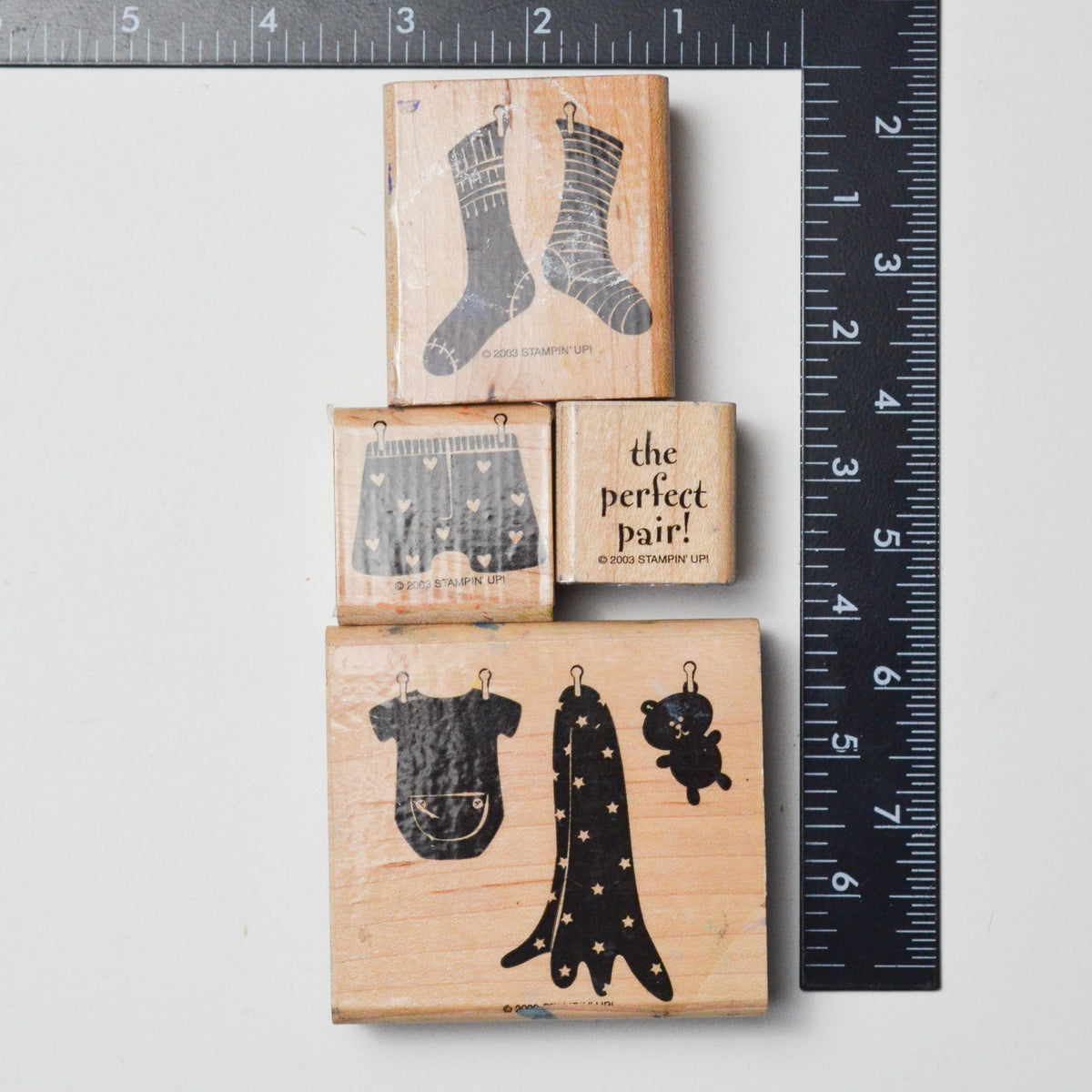 Clothing Themed Stamp Bundle - Set of 4 – Make & Mend