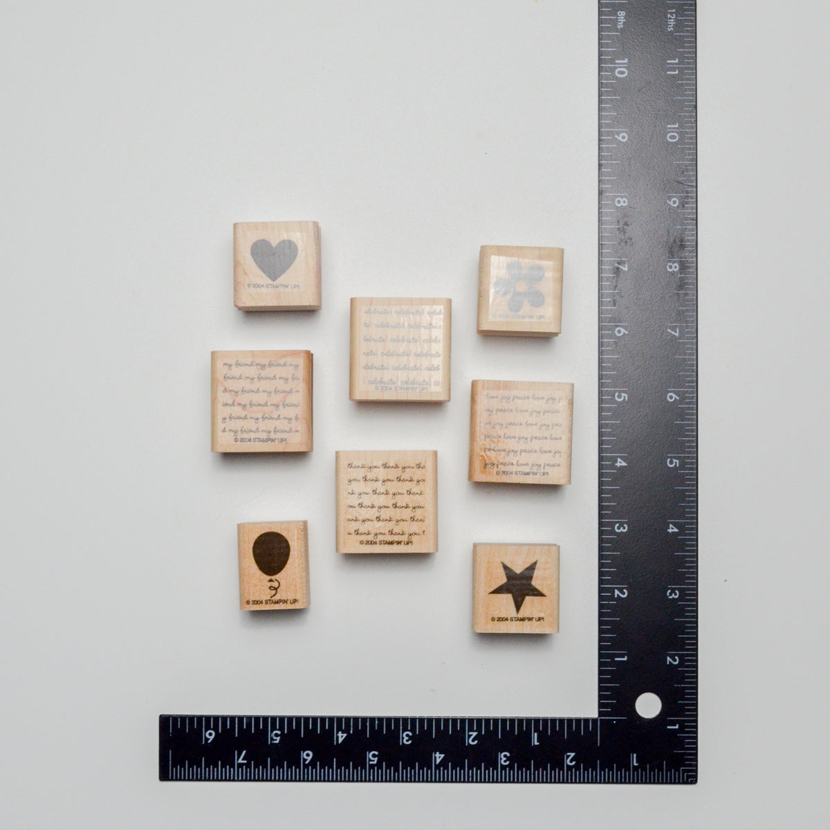 Message Stamps - Set of 8 – Make & Mend