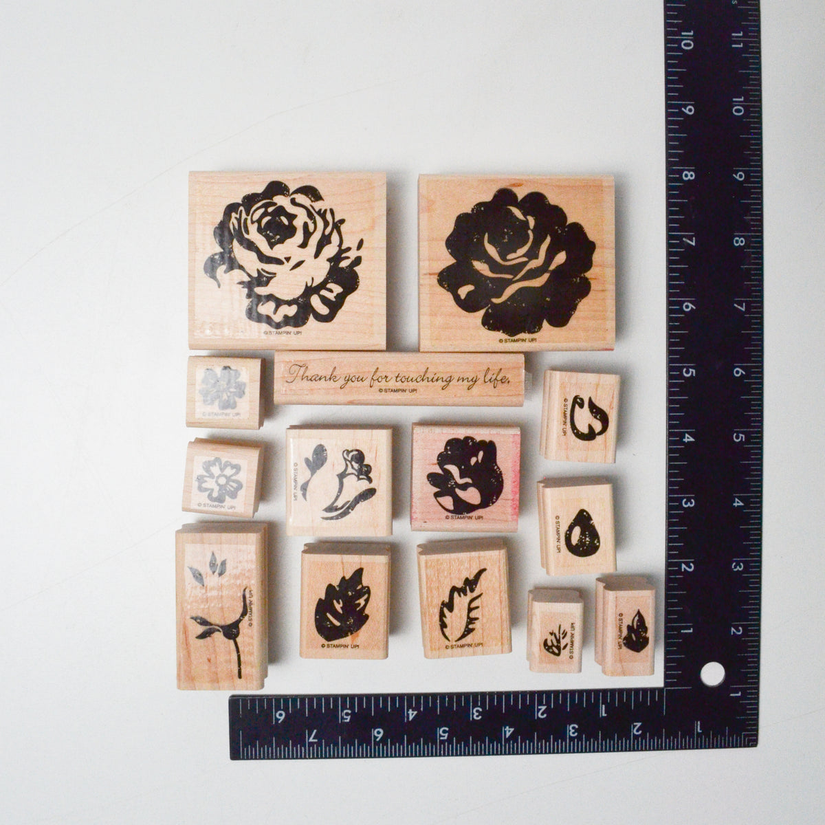 Stampin' Up! 2-Step Stampin' A Rose is a Rose Stamps - Set of 14 – Make ...