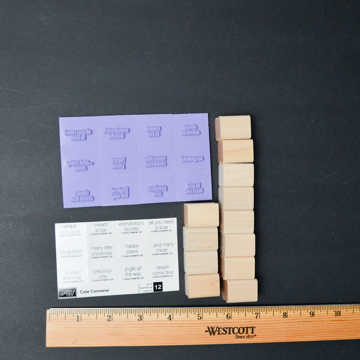 Stampin Up! Cute Converse Stamp Set – Make & Mend