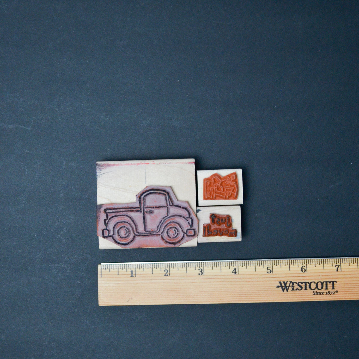 Moving Themed Stamp Set – Make & Mend