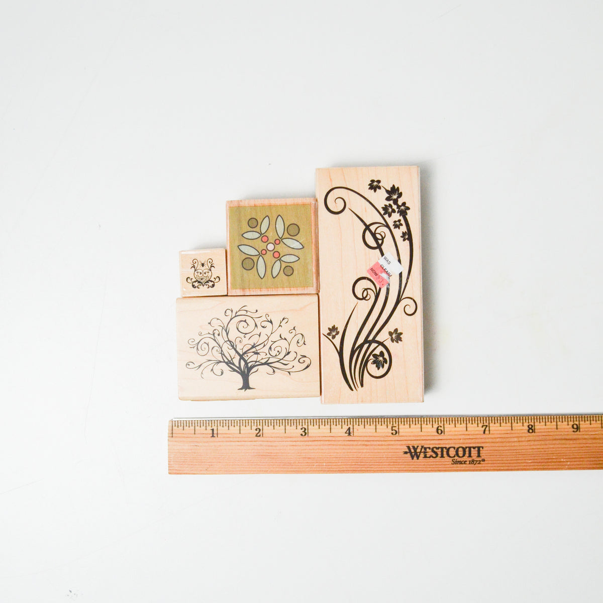 Floral Stamp Set - Set of 4 – Make & Mend
