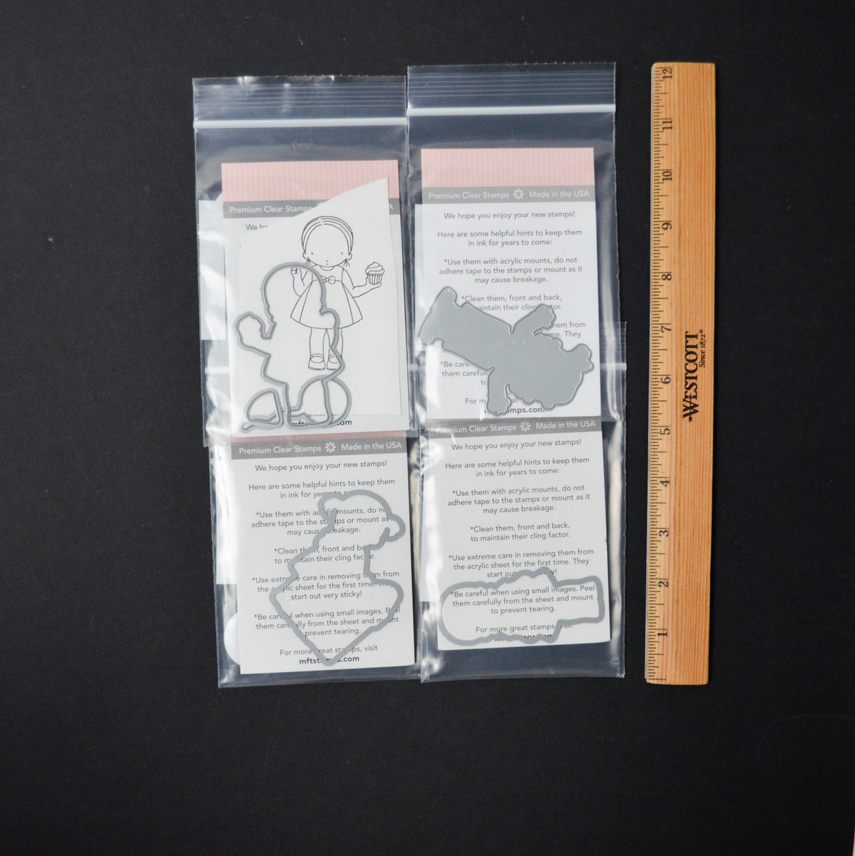 My Favorite Things Clear Stamp + Die Sets - Bundle of 4 – Make & Mend
