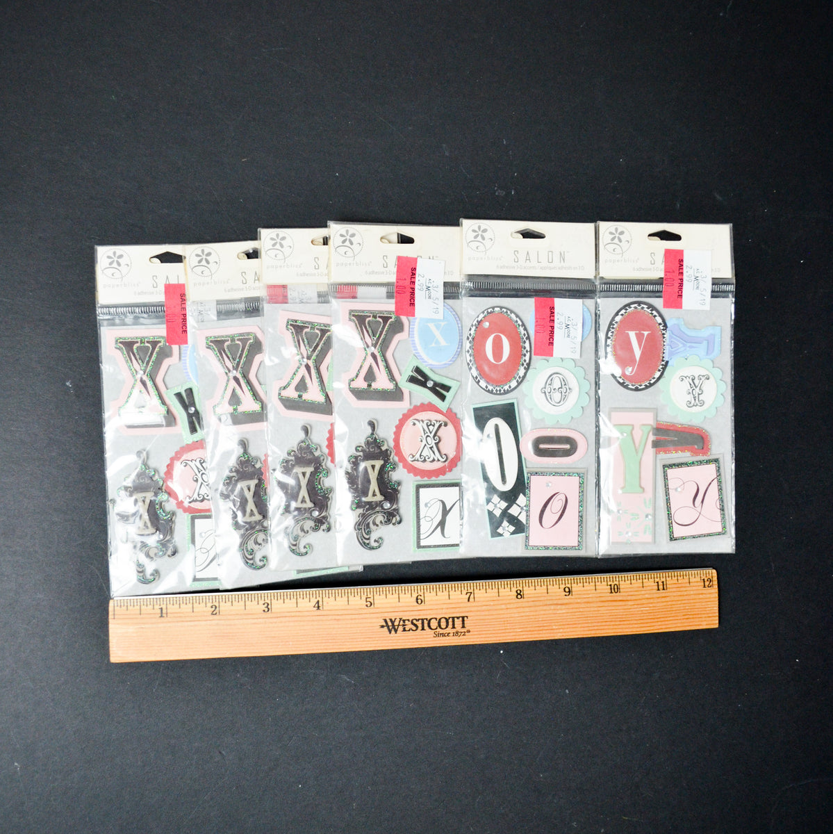 3D Letter Sticker Bundle – Make & Mend