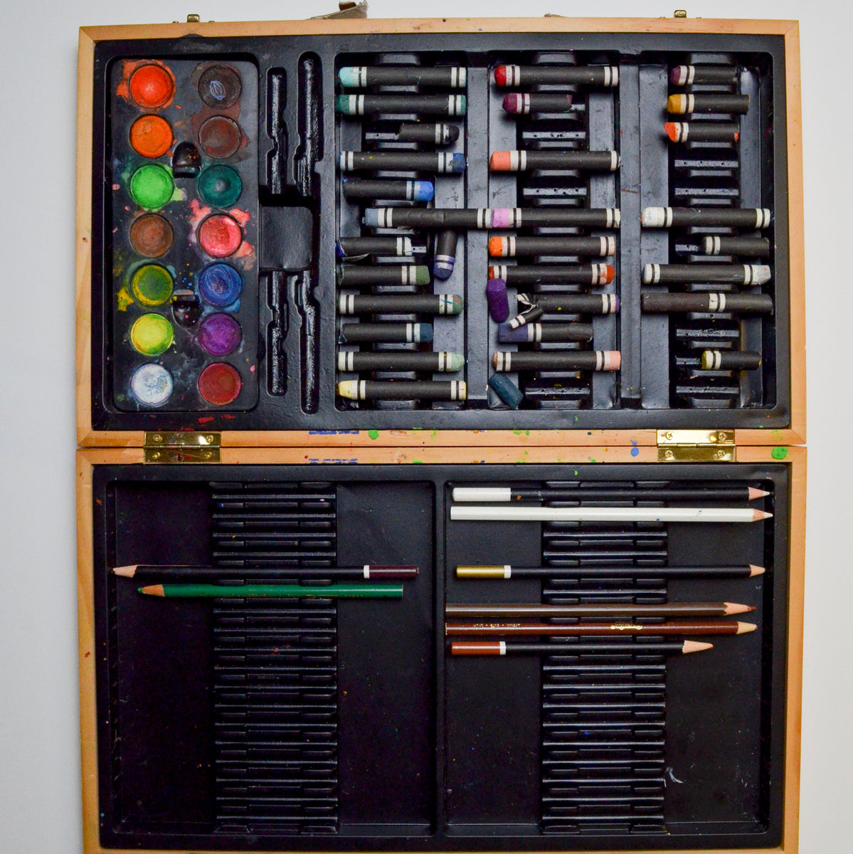 Wooden Art Case with Gauguin Painting – Make & Mend