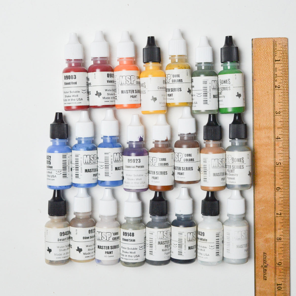 MSP Master Series Paint Bundle - 23 Bottles – Make & Mend