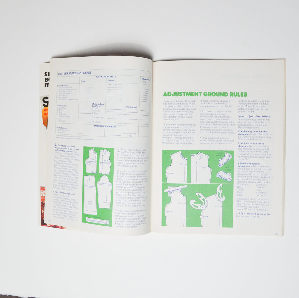 Simplicity Fuss-Free Fit Booklet – Make & Mend