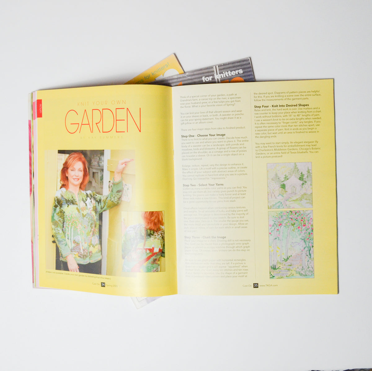 2004 + 2005 Cast On Magazine - Bundle of 3 – Make & Mend