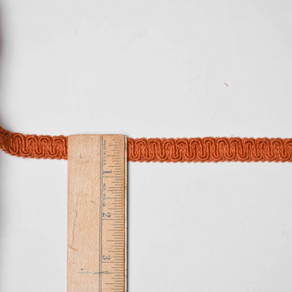 Burnt Orange Scroll Braid Passementerie Trim, 5/8" Wide - By the Yard ...