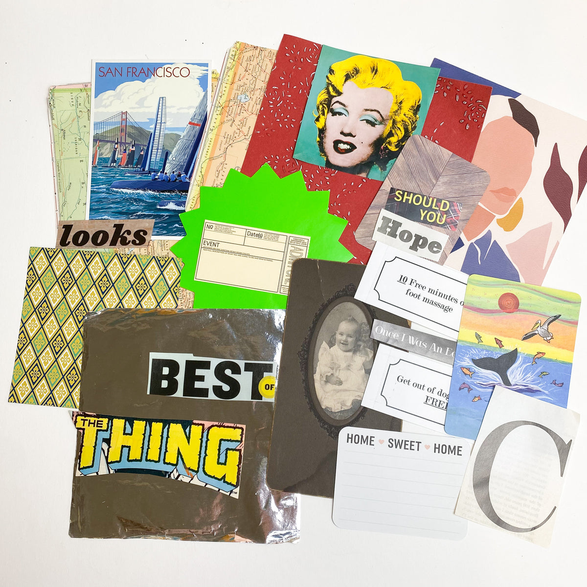 Mystery Collage Pack – Make & Mend