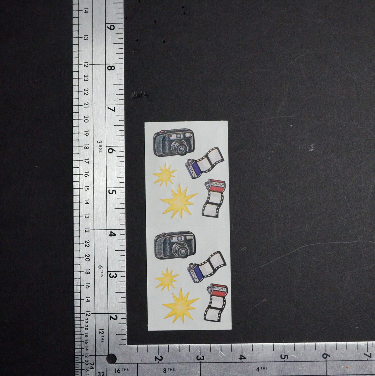 Camera Sticker Sheet – Make & Mend