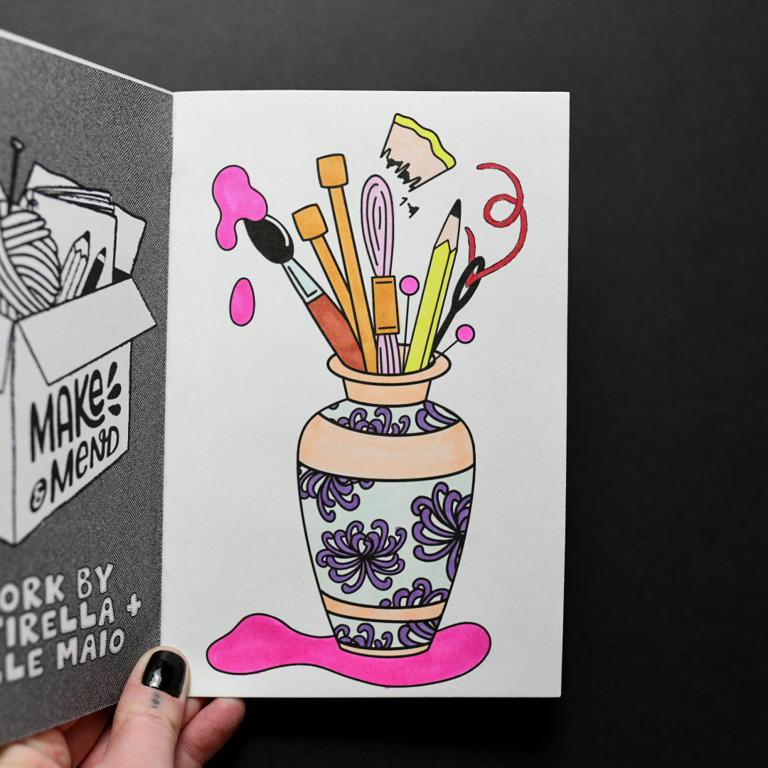Make & Mend Coloring Book